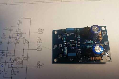 Предусилитель для мс звукоснимателя