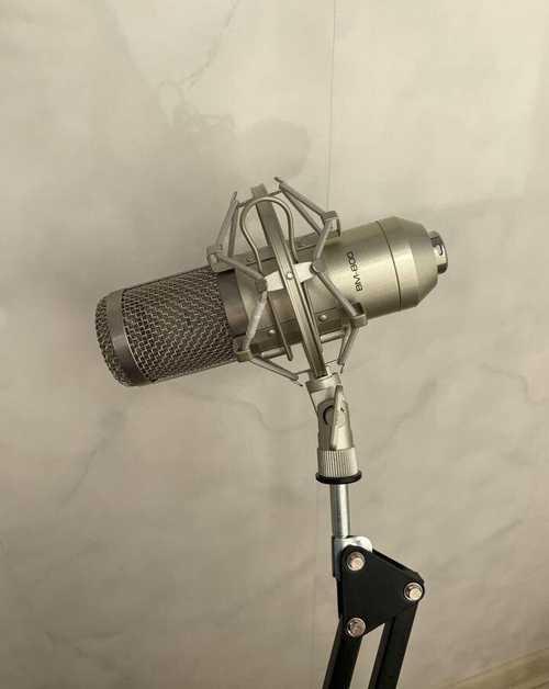 Конденсаторный микрофон Felyby BM-800 Silver
