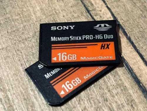 Sony Memory Stick PRO Duo 16гб