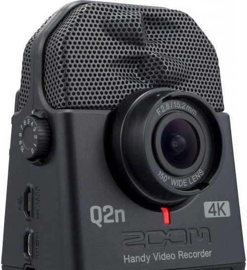 Zoom Q2n-4K видеокамера с аудиорекордером