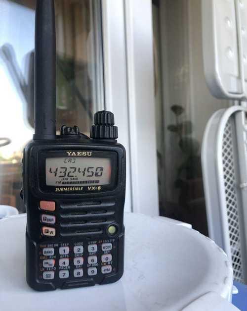 Портативная радиостанция Yaesu VX-6