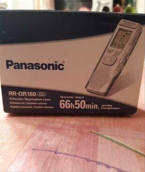 Диктофон цифровой Panasonic RR QR 180