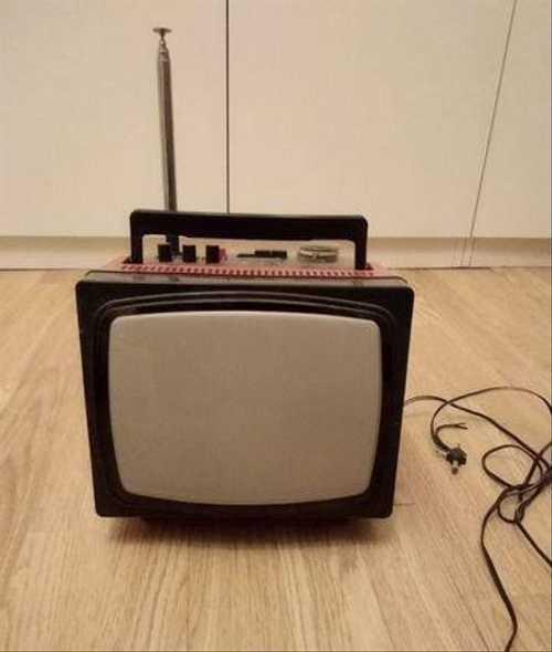 Телевизор, электроника 404 СССР, 1988 год