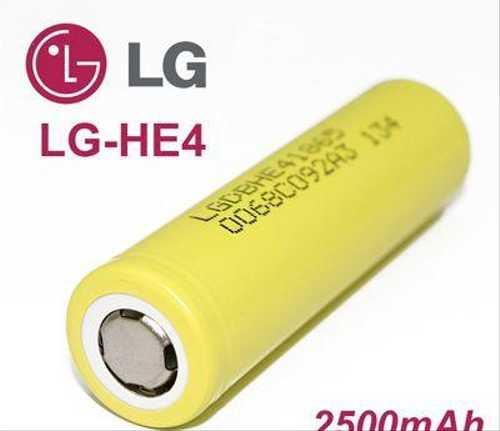 Аккумуляторы 18650 LG HE4