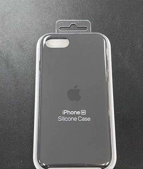 Silicone Case iPhone 7 8 se2020 black