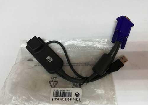 Кабель KVM USB HP 336047-B21