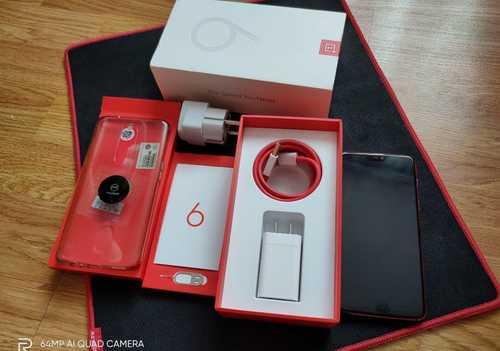 Oneplus 6 exclusive Red edition 8gb 128gb