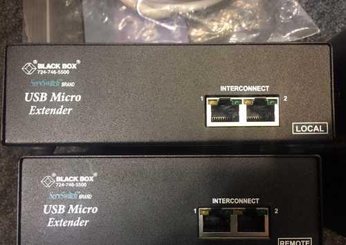 Black Box kvm extender с usb