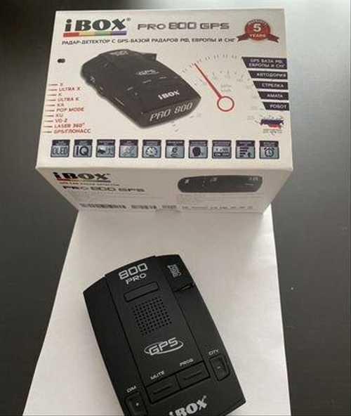 Радар-детектор iBOX Pro 800 GPS
