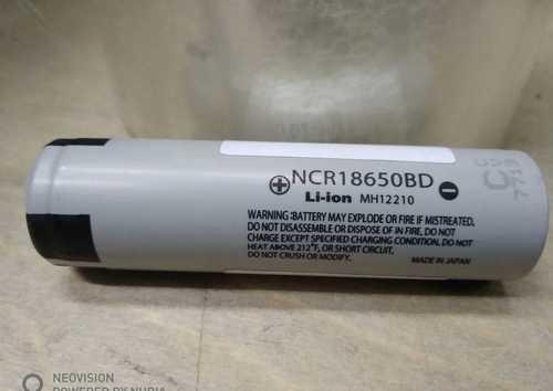 Li-ion аккумулятор NCR18650BD Panasonic 3200mAh