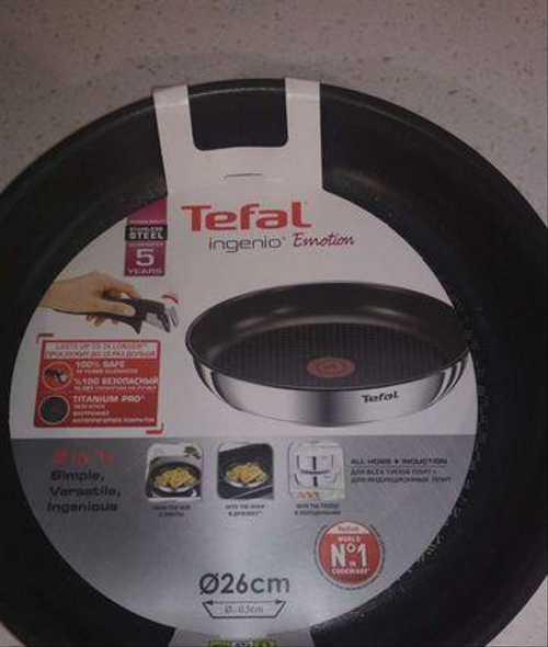 Сковорода Tefal ingenio 26см