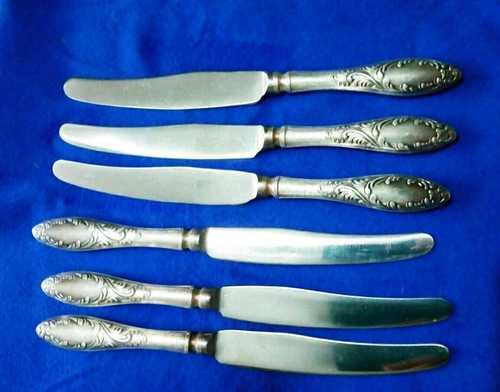 Мельхировые ножи Кольчугино, СССР