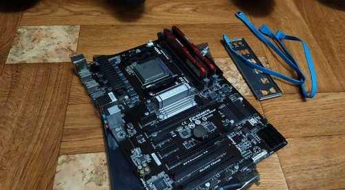 Gigabyte ga-970, AMD FX 8350, DDR3 16gb