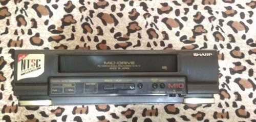 Видеомагнитофон sharp VHS