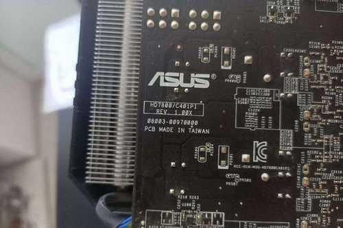 Видеокарта Asus hd7800