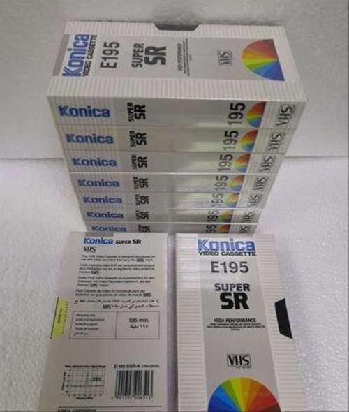 Видео кассета Konica E-195 Super SR (новая)