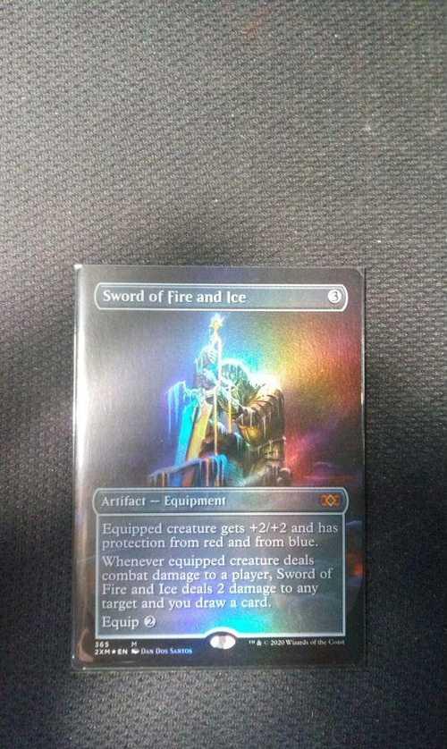 Sword of Fire and Ice(foil&borderless)