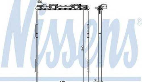 Радиатор охлаждения Man F2000 Ман Ф 2000