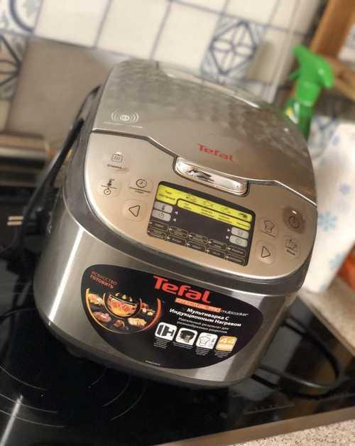 Мультиварка Тефаль индукционная. Мультиварка индукционная Tefal effectual Pro Induction rk807d32 (New).