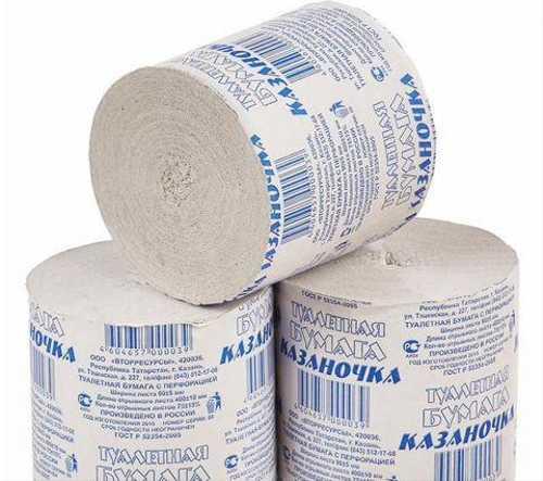 Туалетная бумага "Казаночка"