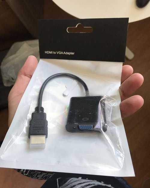 Hdmi to VGA адаптер, эмулятор монитора для майнинг