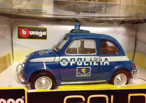 Fiat Polizia bburago 1/16 Италия
