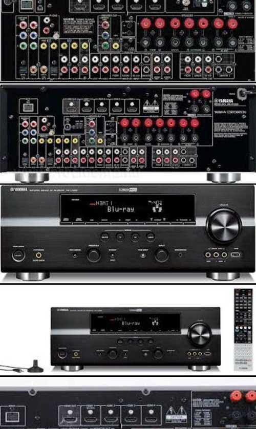 Yamaha v1065 и акустика NS 555+NS 444+NS 333
