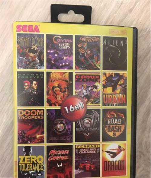 Картридж для sega