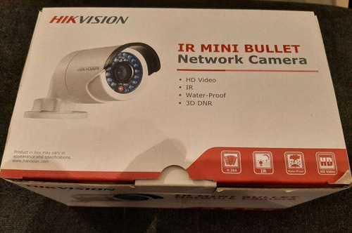 Видеокамера Hikvision DS-2CD2042WD-I, 4 мм, белый