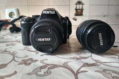 Pentax K-M (K2000) kit 18-55&55-200