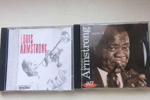 Сd Louis Armstrong 2 шт неофициальное издание из ч