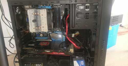 I7-3770K + Asus P8Z77-V + 4x4GB Corsair DDR3-1600