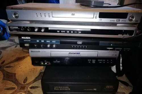 DVD/CD плееры и VHS видеомагнитофоны