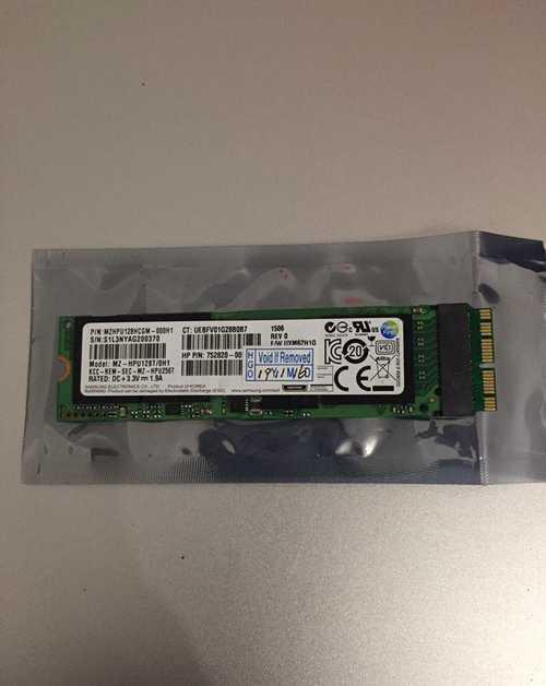 Ssd 128gb(жесткий диск)