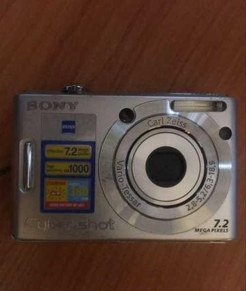 Компактный фотоаппарат sony Cyber-chot. Mega pixel