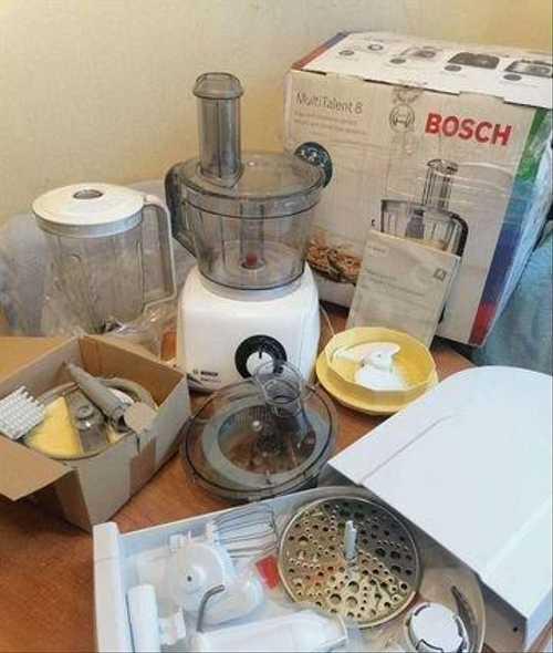 Кухонный комбайн Bosch mc812w872 с доп