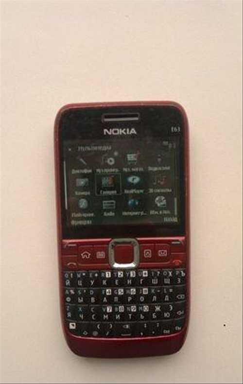 Nokia E63 -1 смартфон