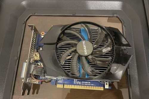 Видеокарта Gigabite gtx 650ti 1Gb