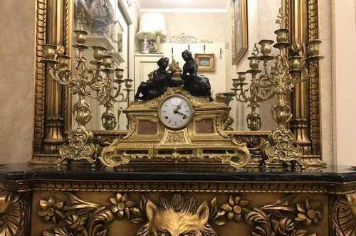Комплект часы / канделябры Imperial Farbel, Италия
