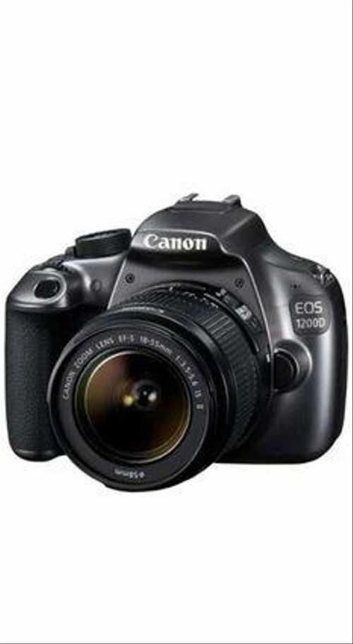 Зеркальный фотоаппарат Canon 1200d