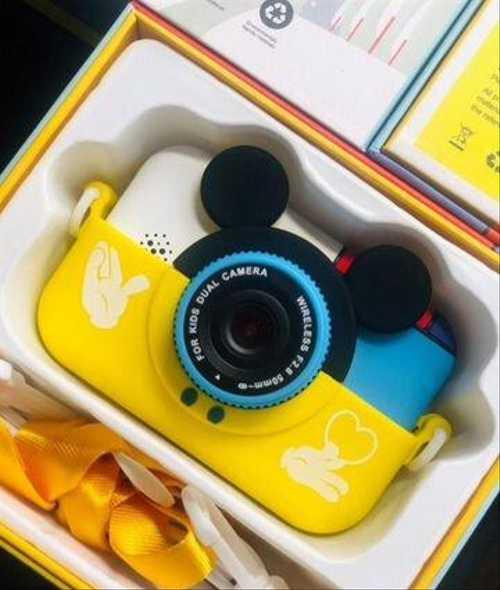 Детский фотоаппарат Микки Маус