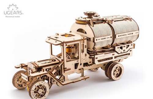3Д-пазл Ugears "Автоцистерна" из дерева