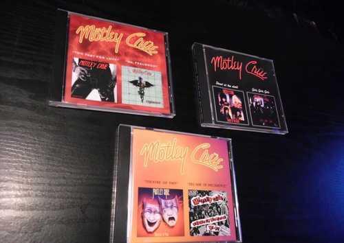 3 компакт-диска "Motley Crue", цена за 1 шт