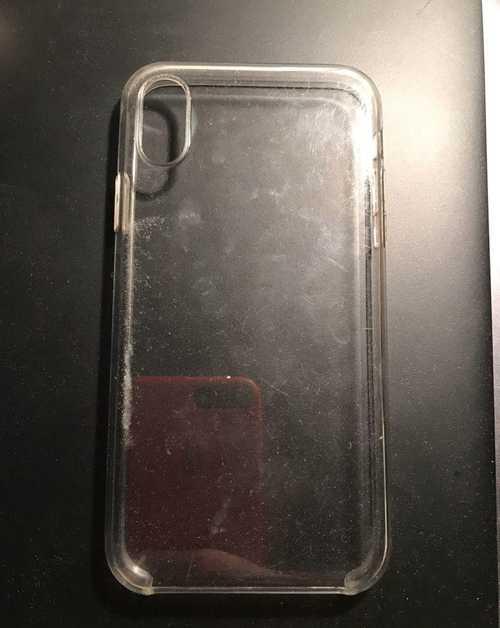 Прозрачный чехол Apple clear case iPhone Xr