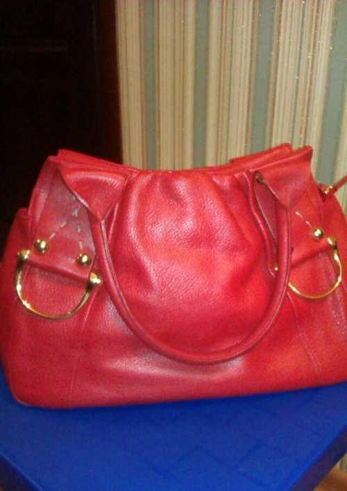 Кожаная сумка Eleganzza