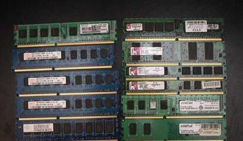 Куча памяти DDR, DDR2, DDR3