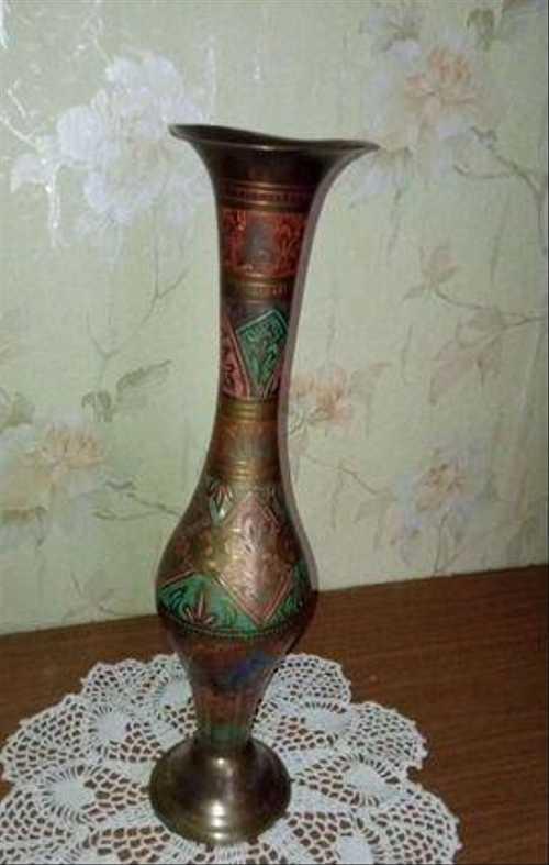 Ваза индия латунь времён СССР