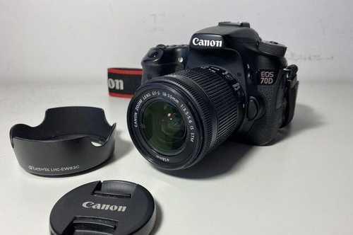 Canon EOS 70D kit EF-S 18-55 mm 3.5-5.6 IS STM