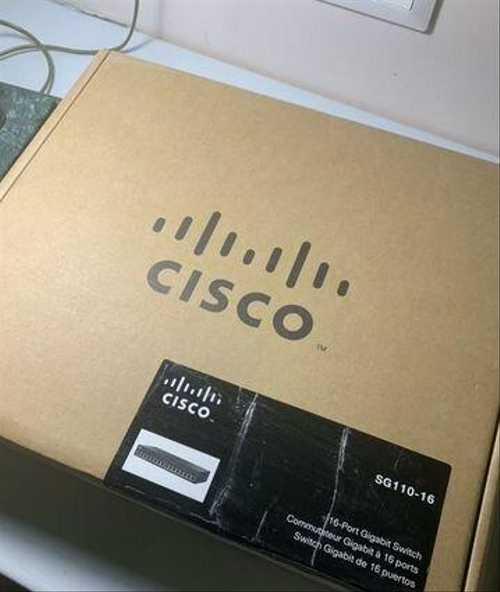 Коммутатор Cisco SG110-16 16 портов