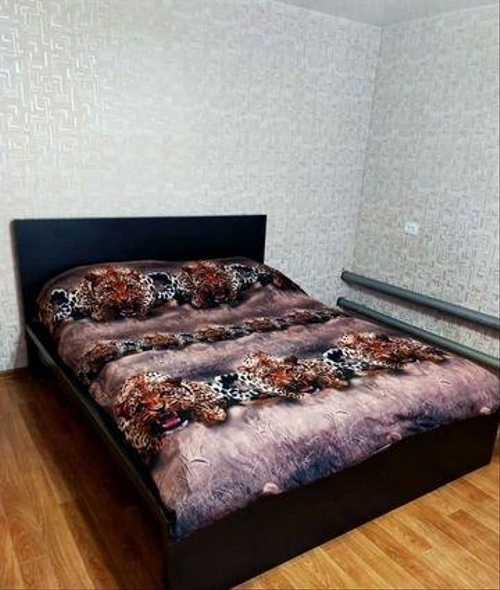 Кровать двуспальная IKEA malm